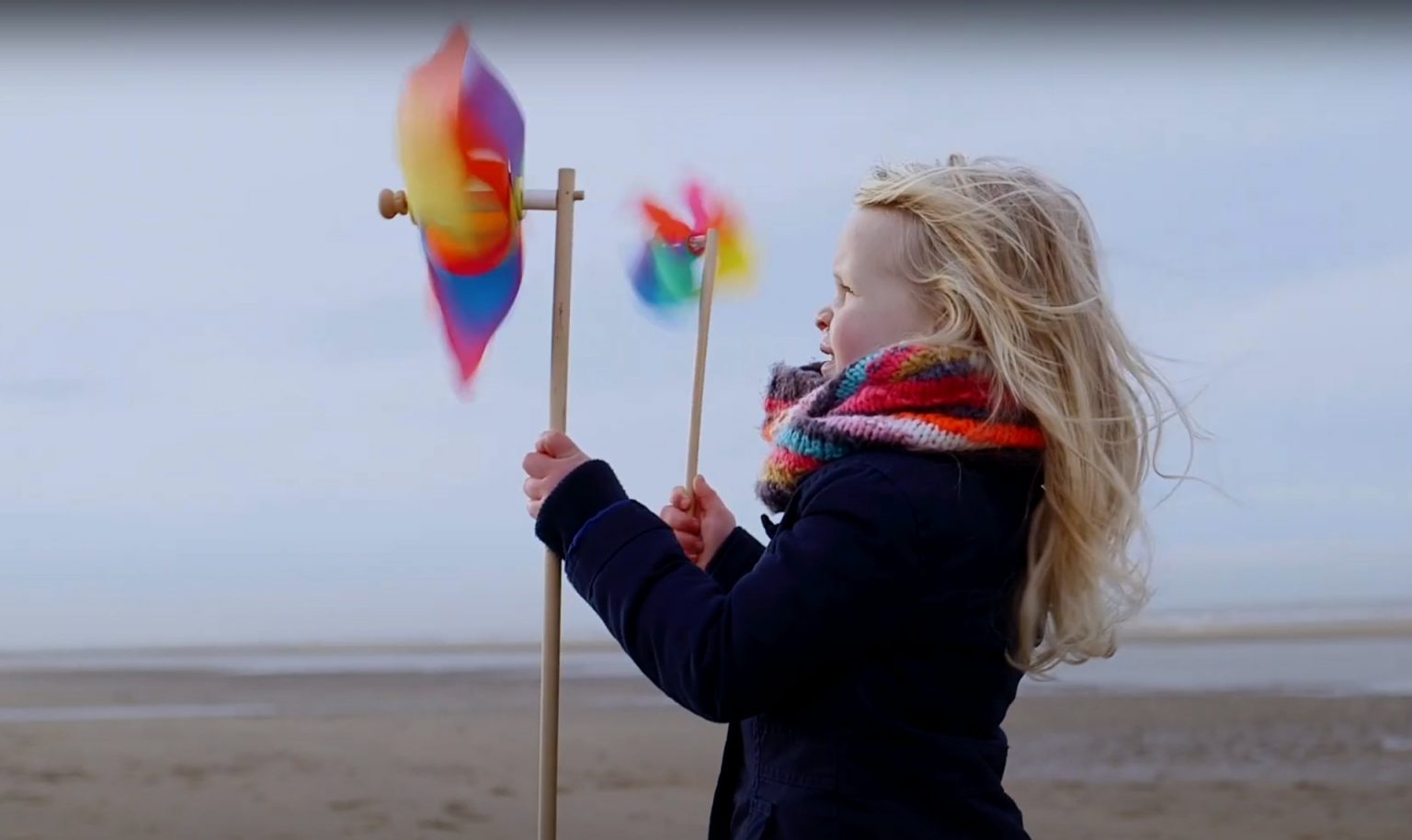 We hebben de Friese wind laten waaien, wat een mooie dag